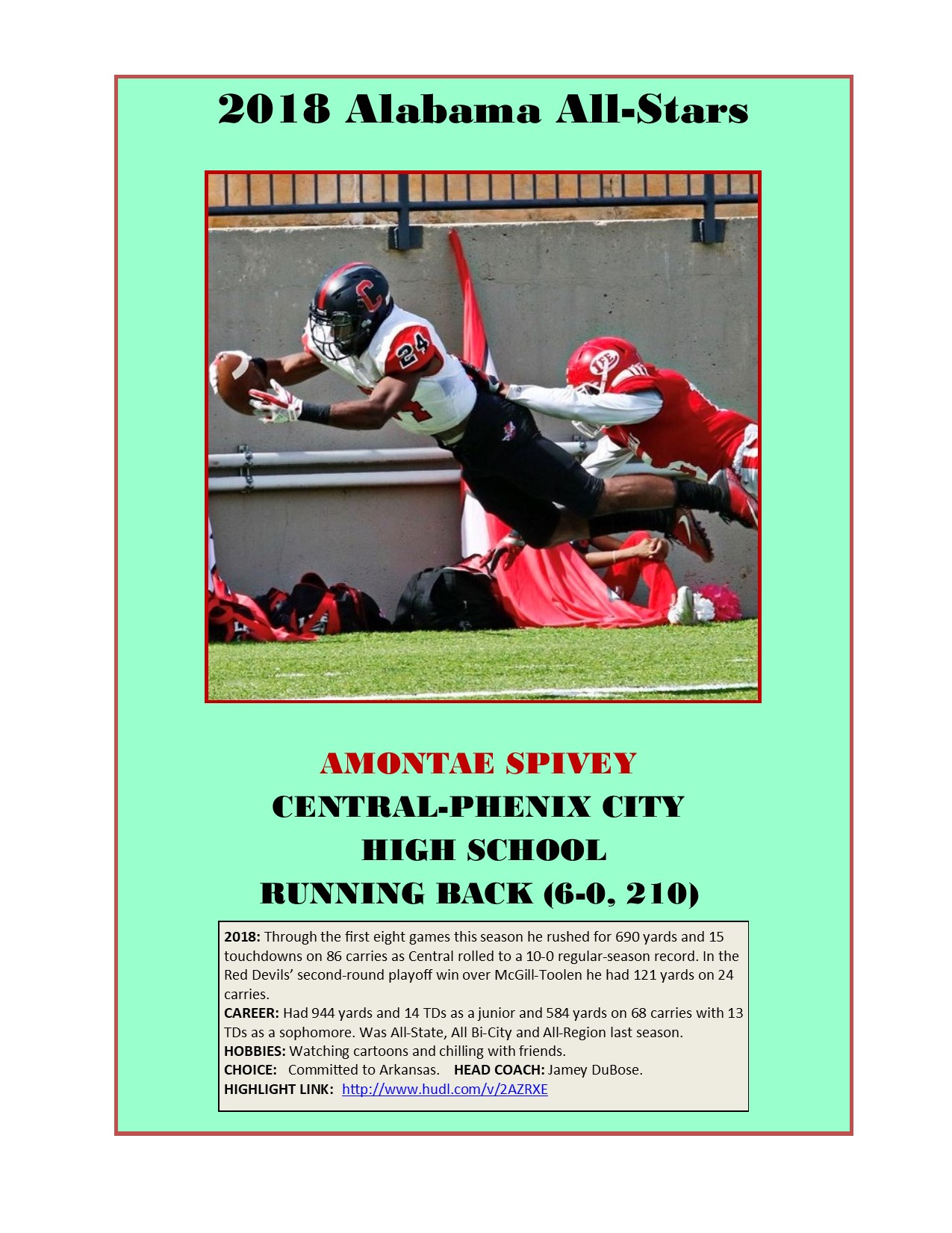 A Spivey – AHSAA NOW