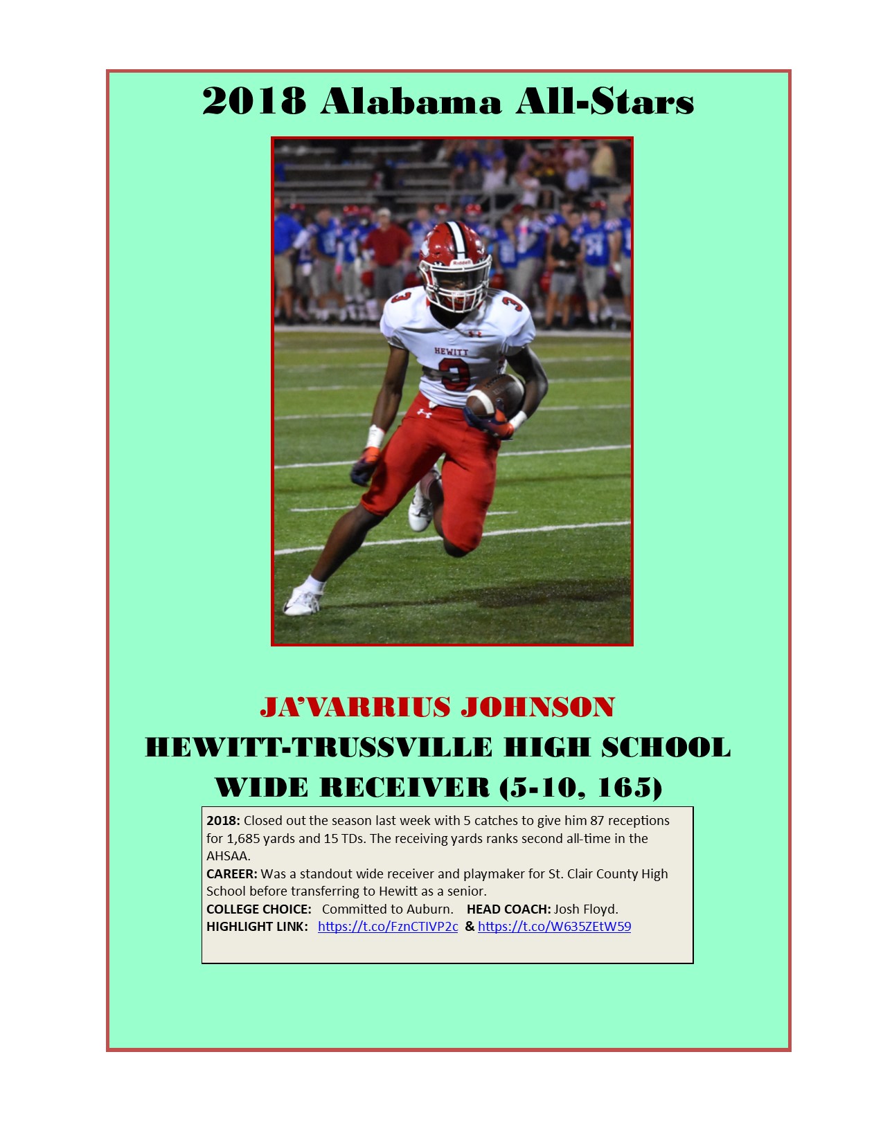 J Johnson – AHSAA NOW