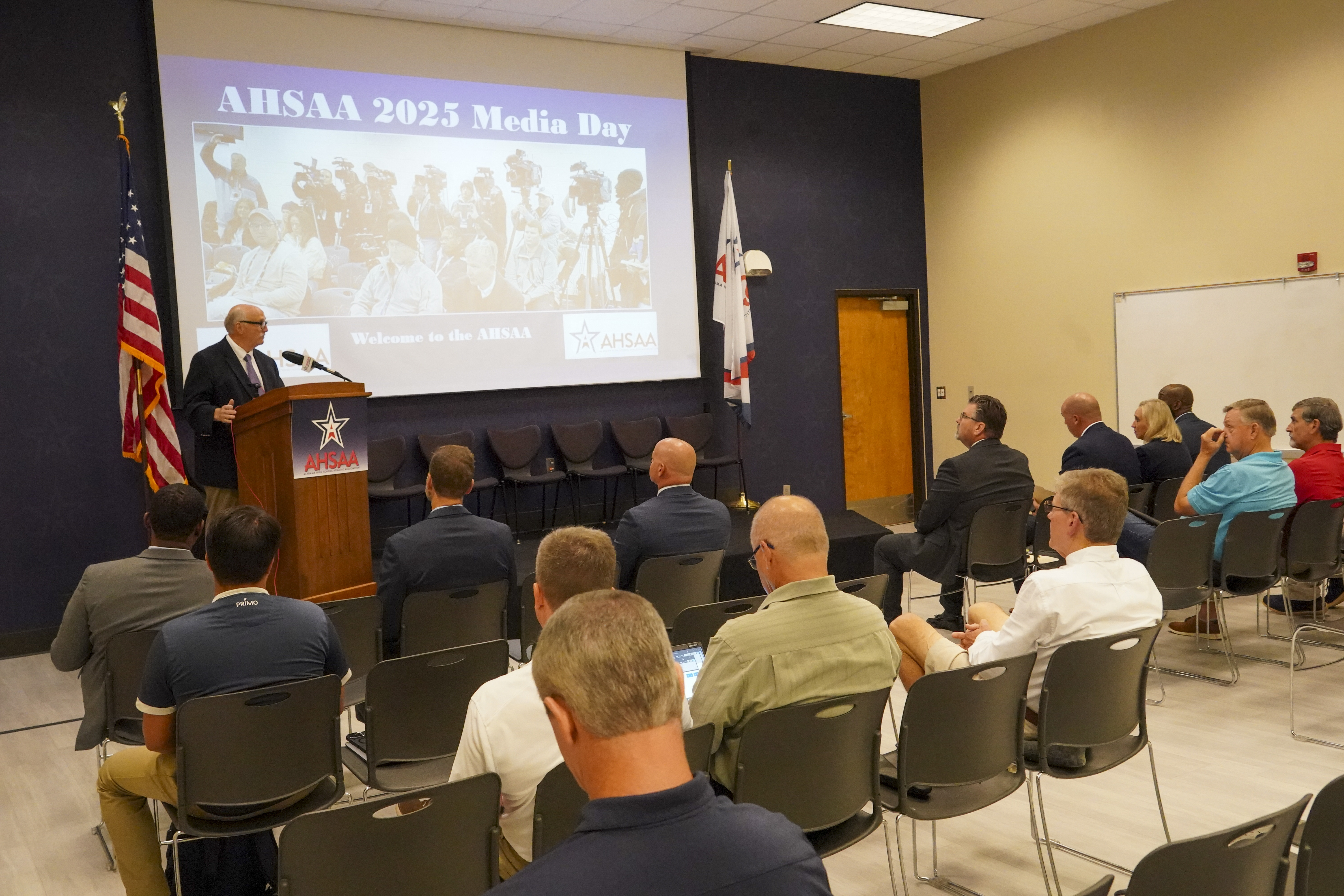 Crowd shot during Media Day – AHSAA NOW